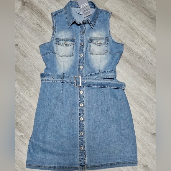 Love Tree | Dresses | Nwts Love Tree Denim Collection Mini Dress | Poshmark